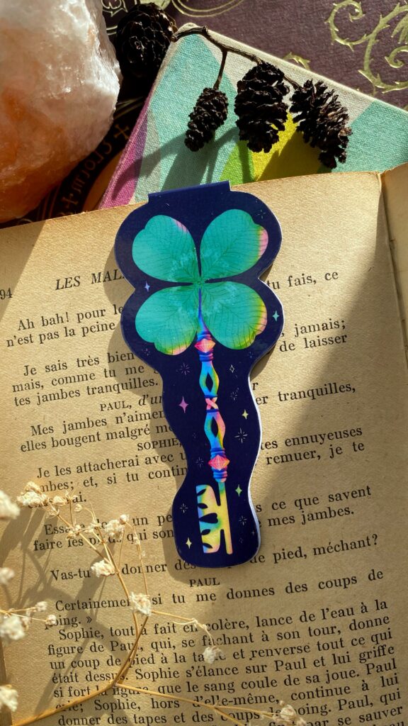 Marque-page magnétique Clef Trèfle - 6,00€ - CloHEY! - illustratrice et ...